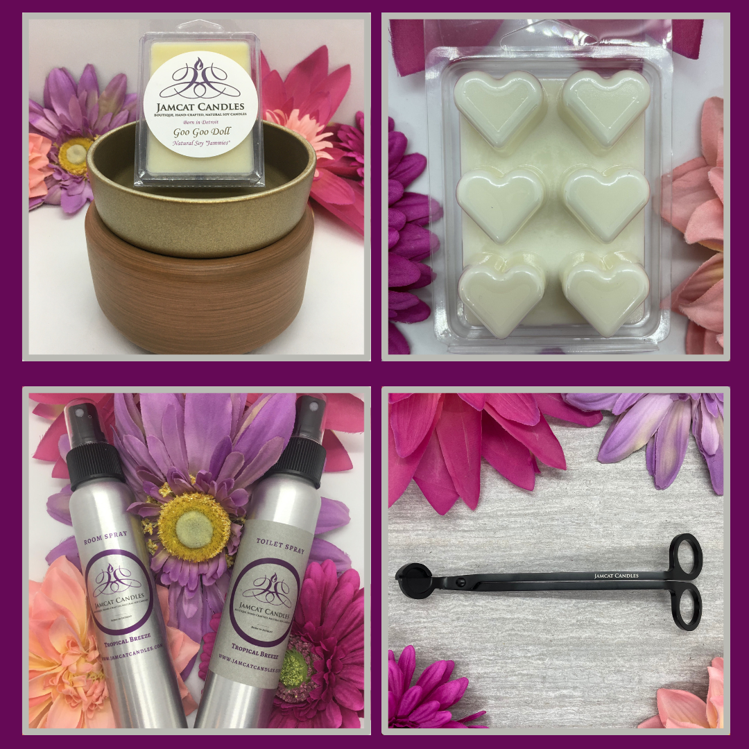 Jamcat Candles-Hand Crafted, Natural Soy Candles for Home Decor