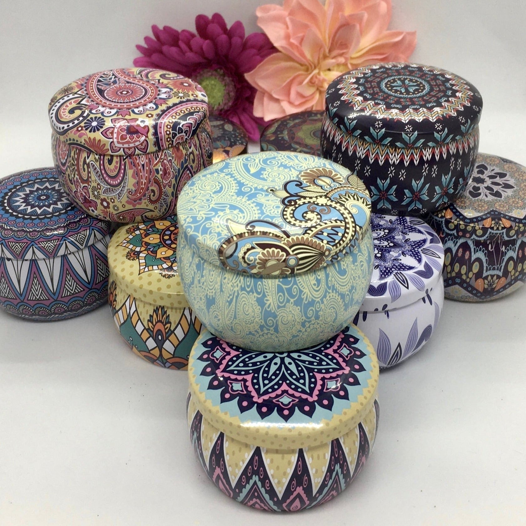 SNAZZY TINS - Jamcat Candles $15.00